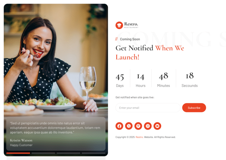 Restaurant Website Figma Ui Ux Design [13+ Pages] » Insight Lancer